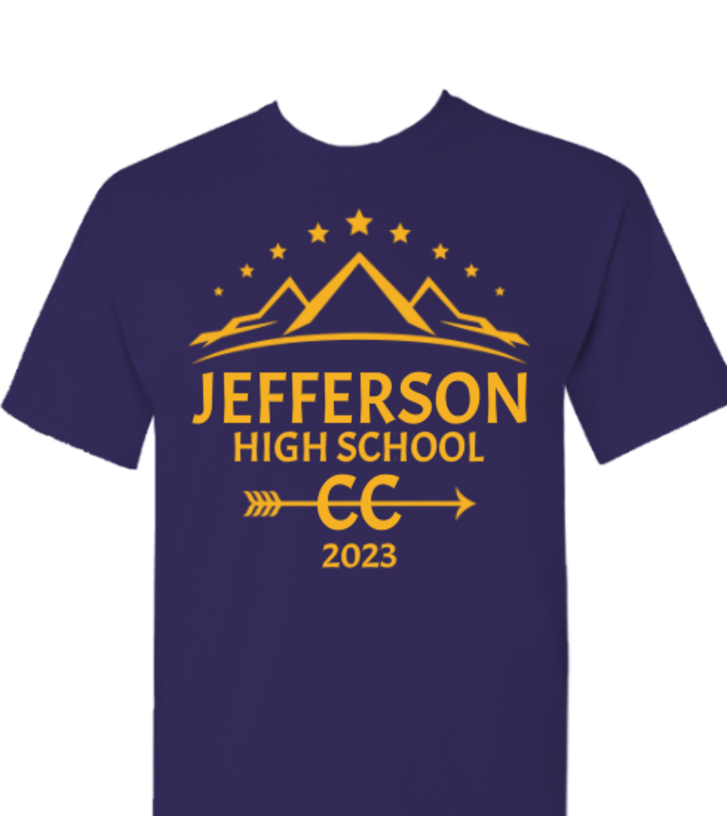 Custom Designs for Cross Country Shirts - BlueCotton