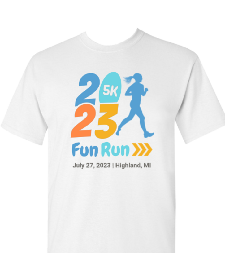 5k and Fun Run T-shirt Designs You Can Customize for Print